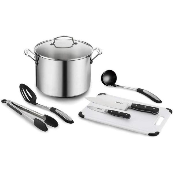Cuisinart 76610-26PHS Chef’s Classic Stainless 10 Qt. Stockpot with ...